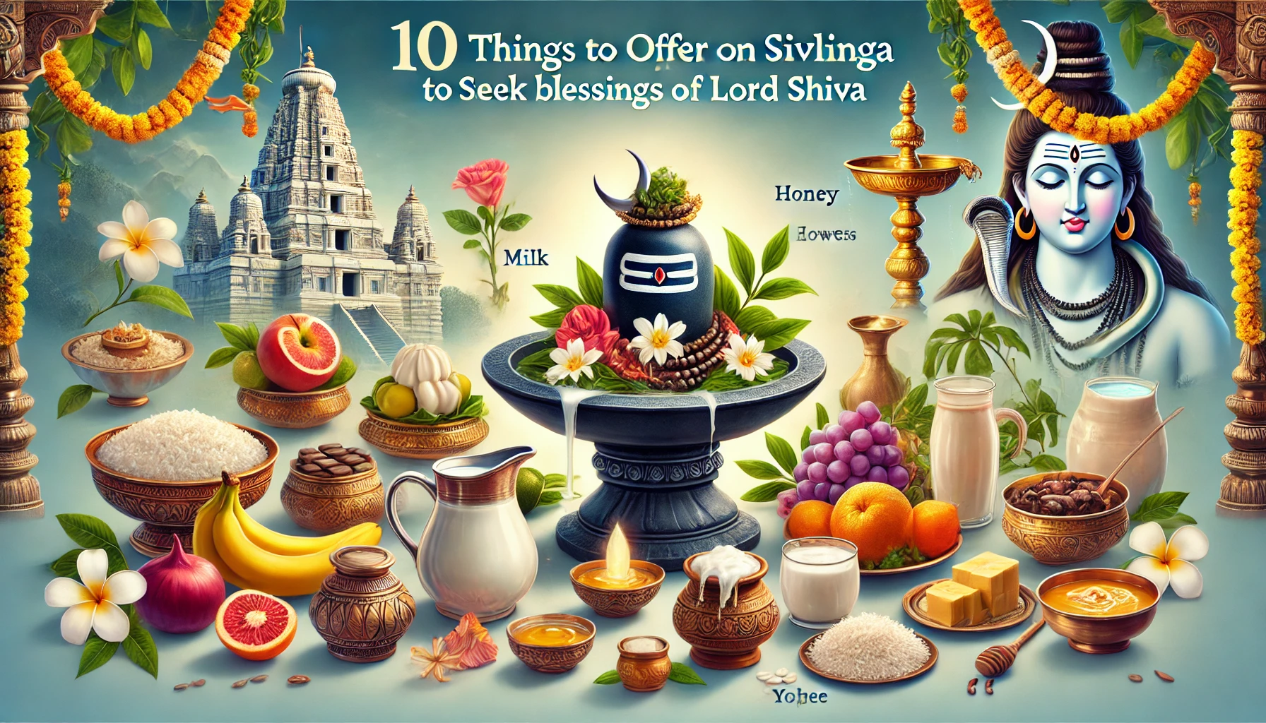 Sawan 2024: 10 Things to Offer on Shivlinga to Seek Blessings of Lord ...