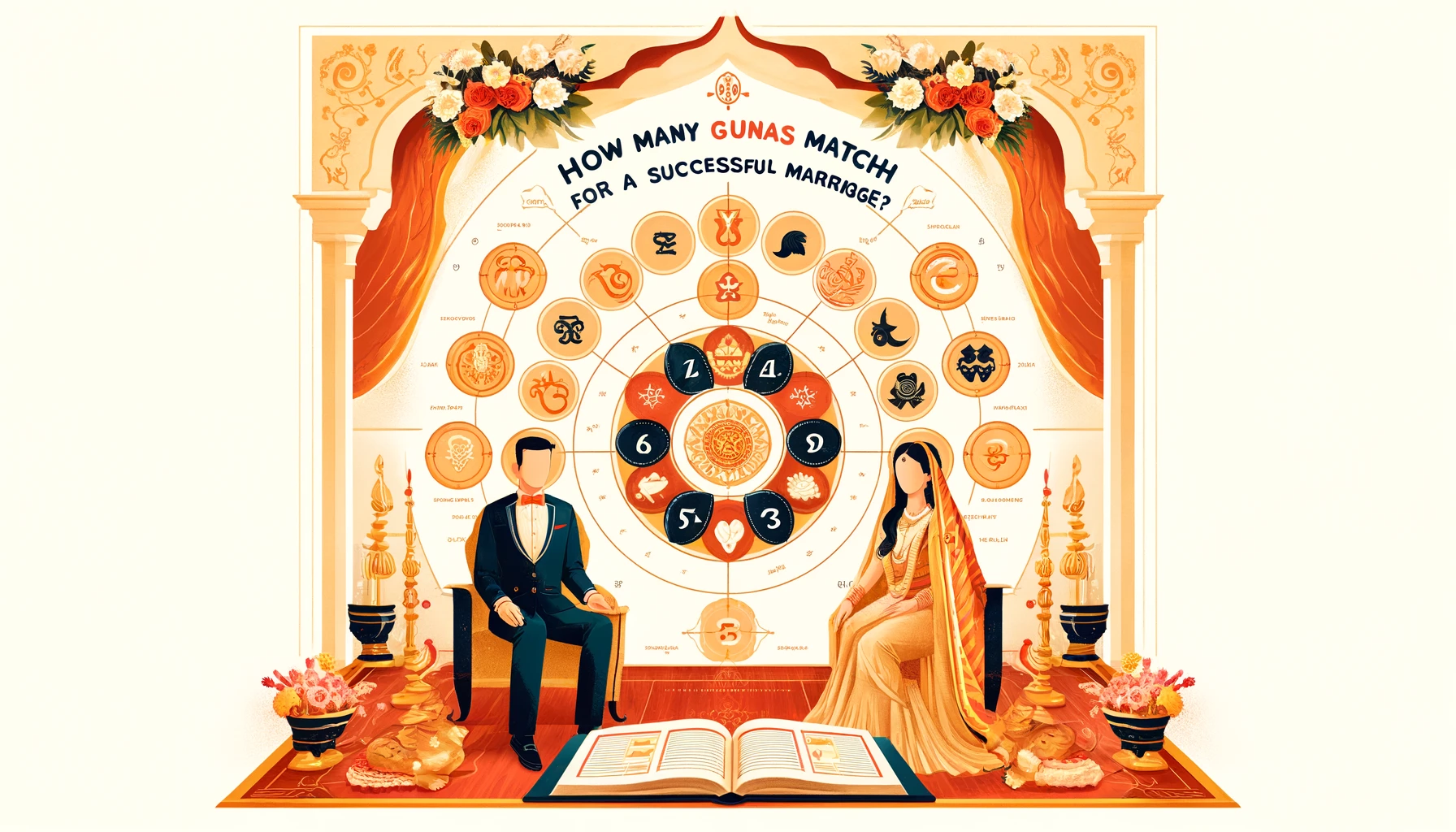 How Many Gunas Should Match for a Successful Marriage? - AstroLive Blog