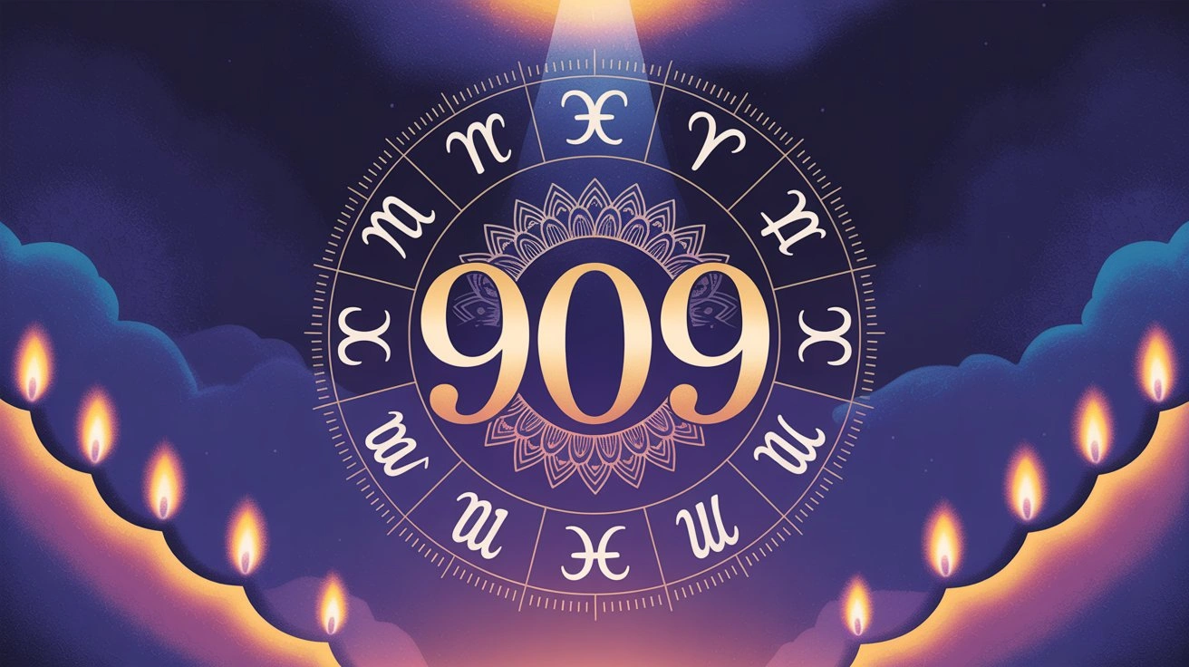 What Angel Number 909 Means For Your Zodiac Sign?